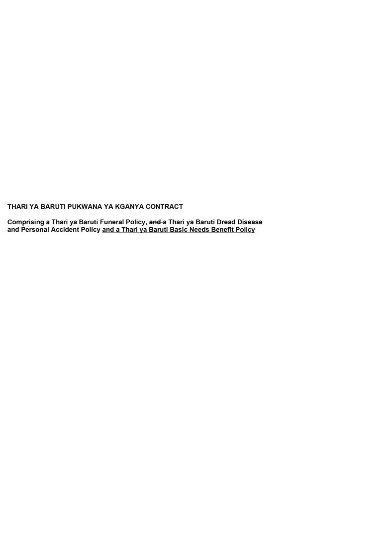 Thari ya Baruti - Welcome to the Kganya Website!